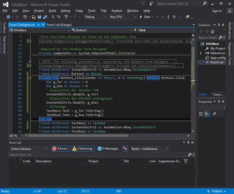 DAQNavi le SDK pour l'acquisition ADVANTECH - informatique Industrielle & IIoT