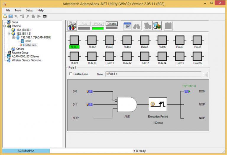 Module Adam 6000 et Adam .NET Utility - informatique Industrielle & IIoT